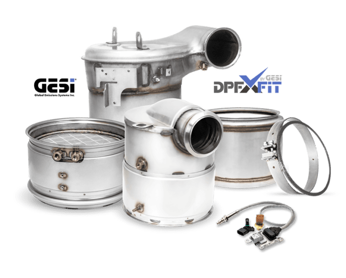 Aftermarket Replacement DPF and DOC Solutions - Home - DPFXFIT by GESi